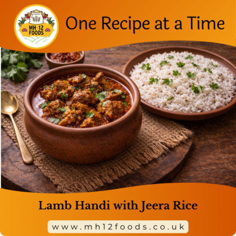 Lamb Handi with Jeera Rice | MH12 Foods